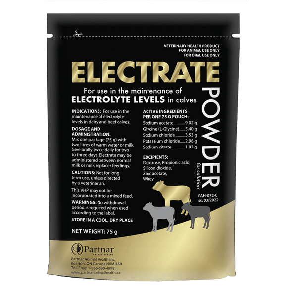 Electrate Powder - 12/case – Partnar Animal Health Canada